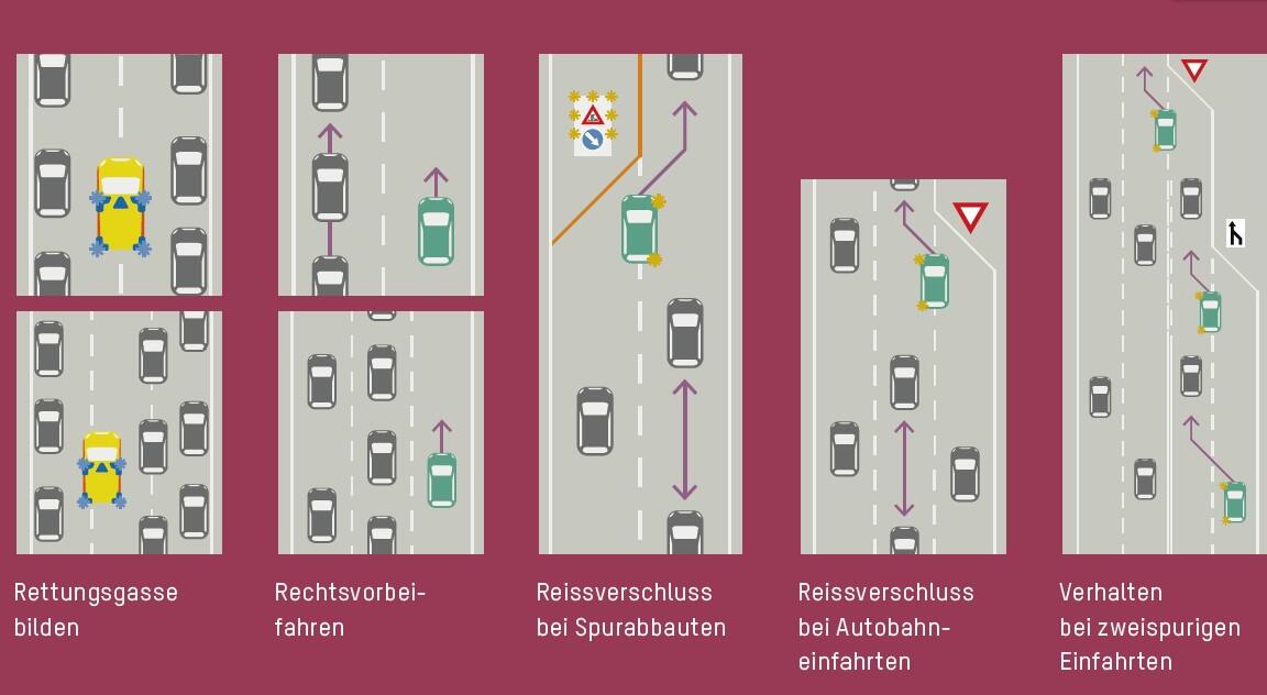 Neue Verkehrsregeln auf der Autobahn haben ihre Tücken • 50plus Magazin